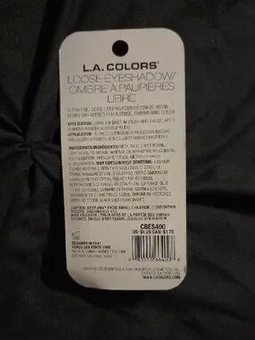 L.A. Colors | Makeup | La Colors Loose Eyeshadow Shimmering Snow White ...